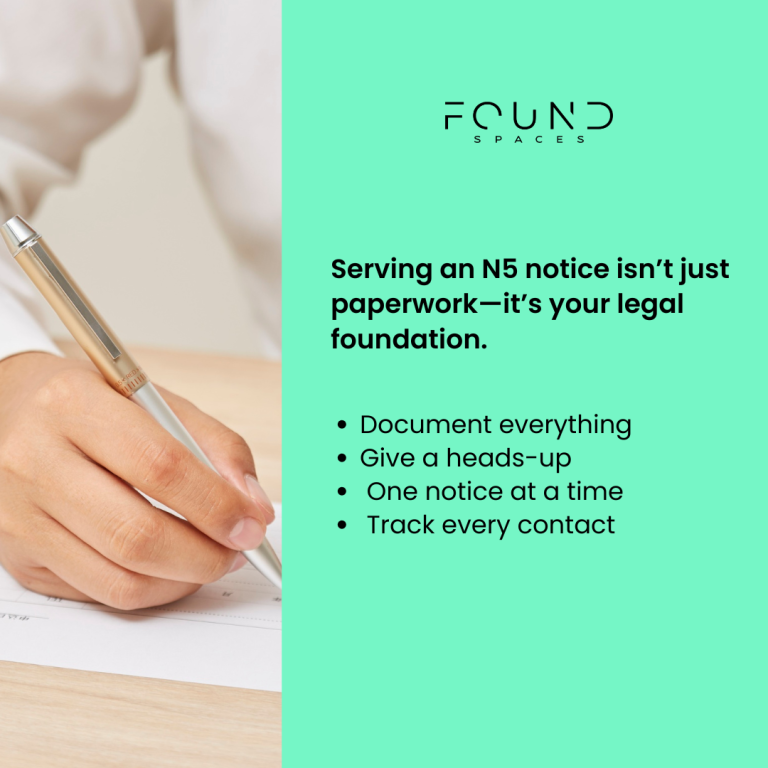 How to Use Ontario's N5 Form Without Triggering a Legal Nightmare